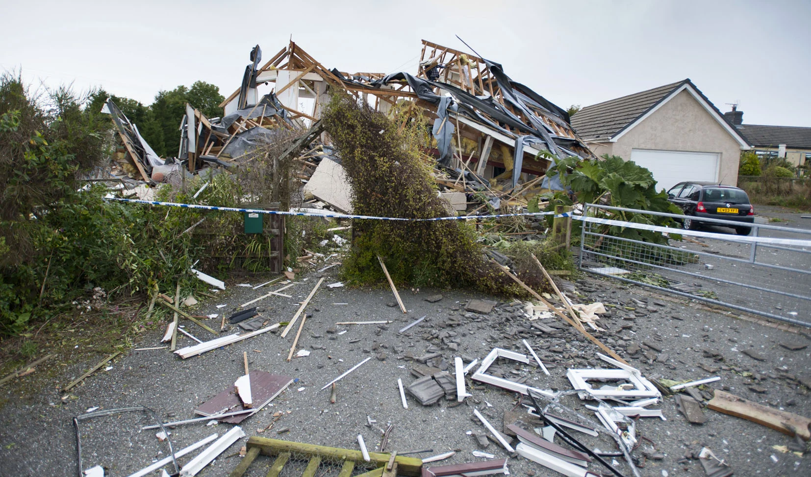 House explodes while owner on holiday - Herald.Wales