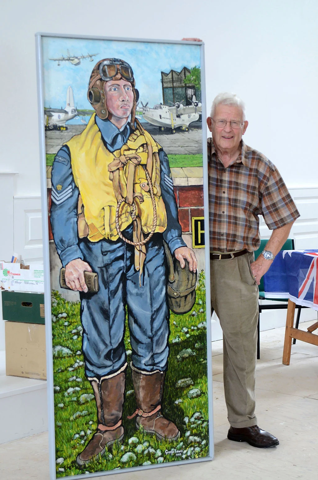 Art is George’s tribute to town - Herald.Wales