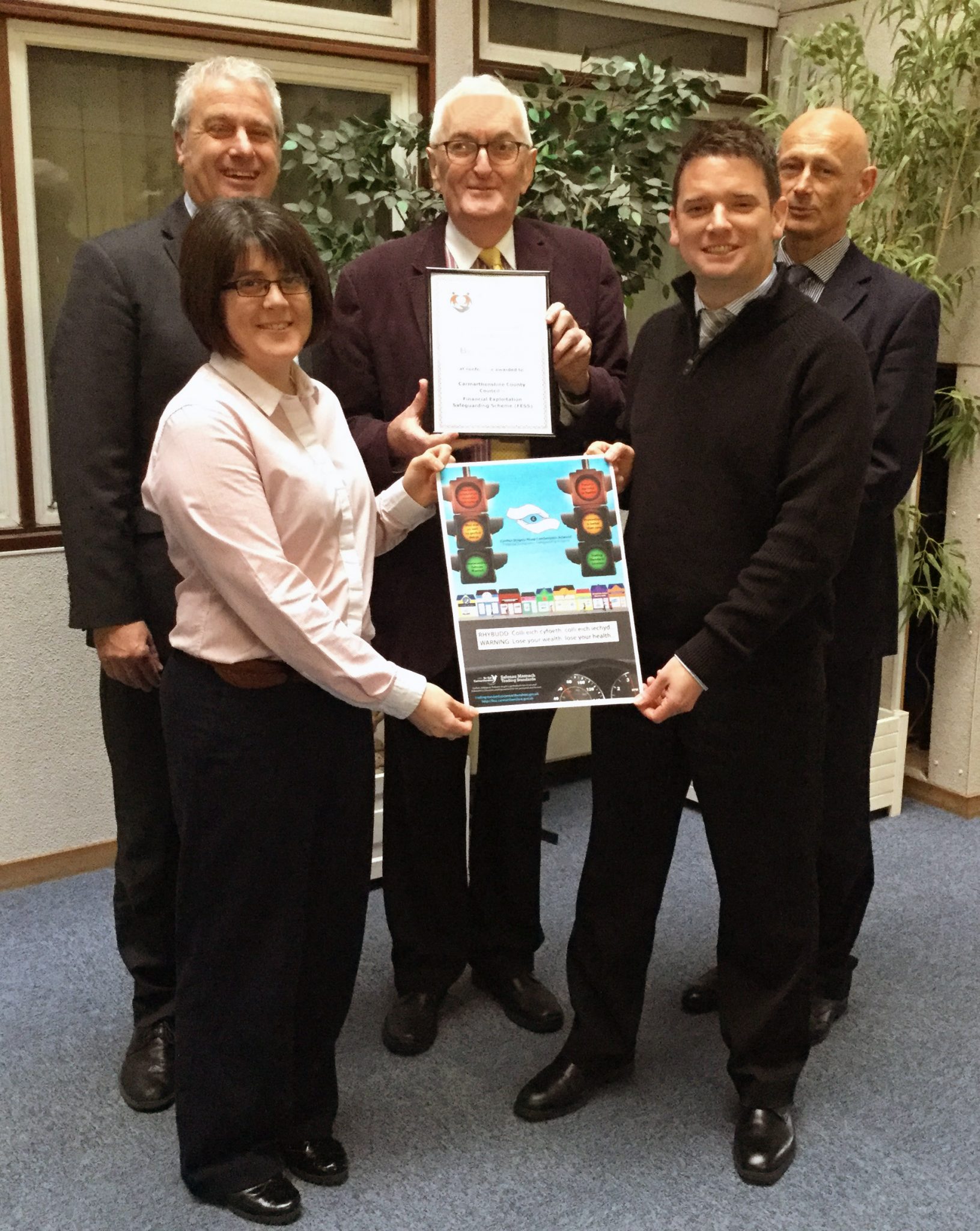 Fraud awareness poster wins national award - Herald.Wales