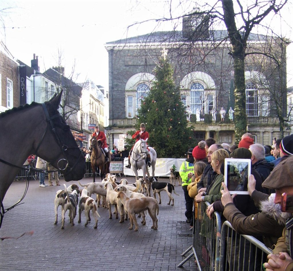 Carmarthenshire Hunt Club hold New Year's Day Meet - Herald.Wales