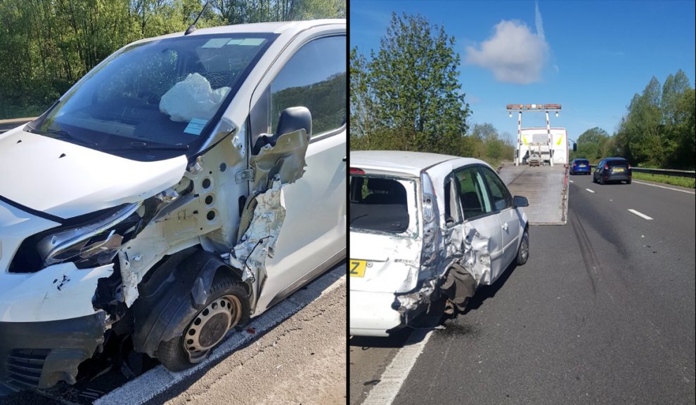Police remind motorists to leave broken down vehicles following A48 ...