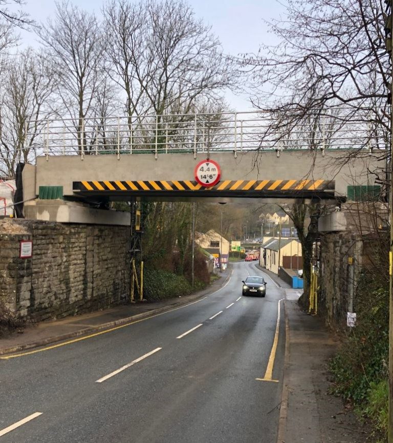 Road re-opened following successful bridge replacement - Herald.Wales