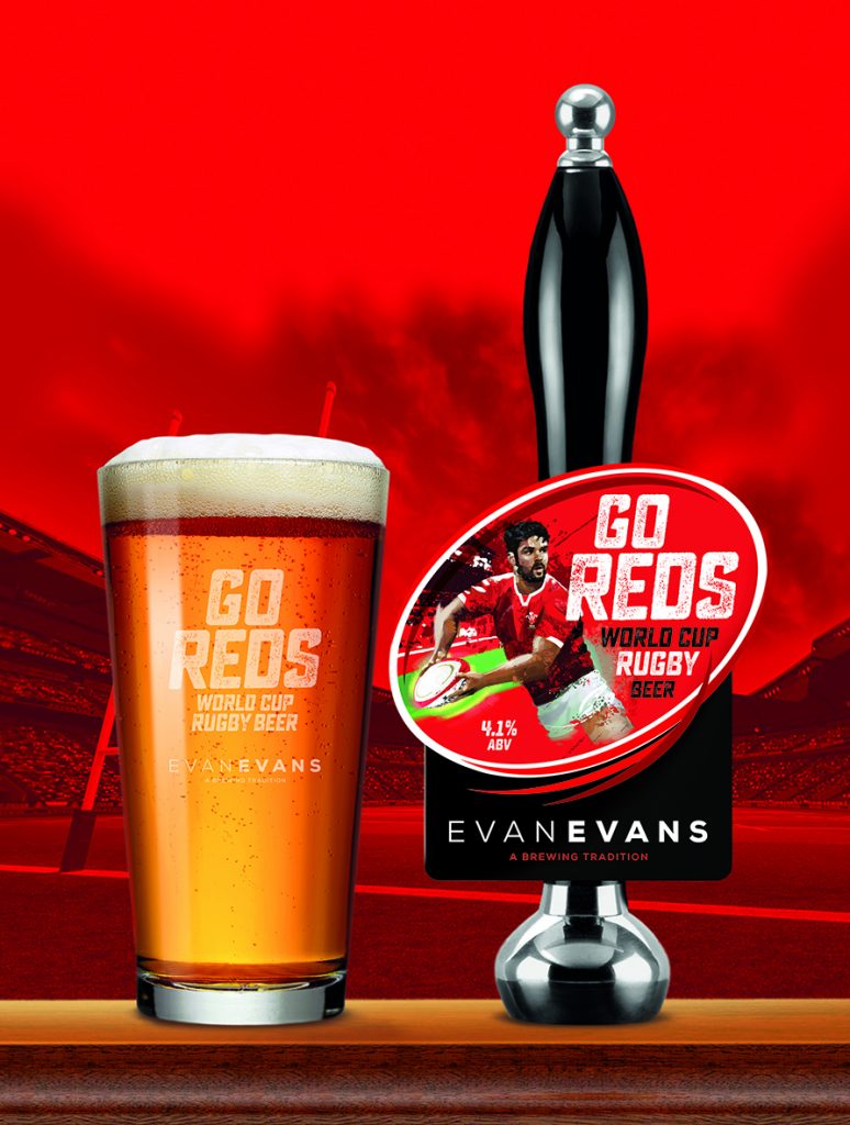 Evan Evans Brewery kick off Rugby World Cup with a new #GoReds Beer ...