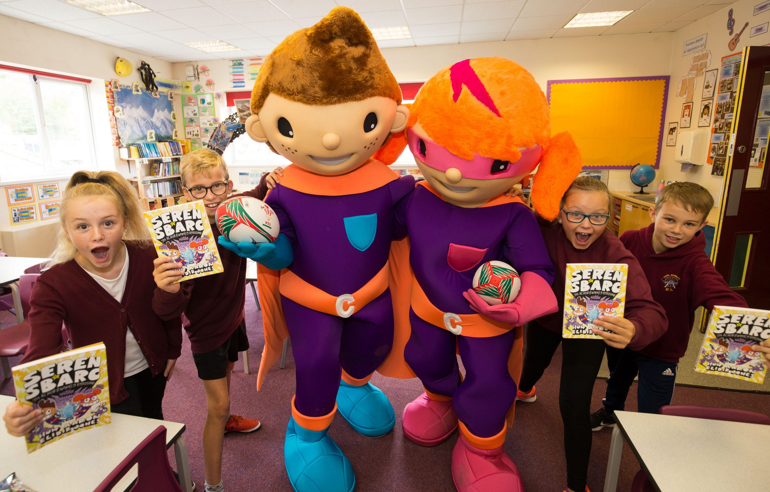Seren and Sbarc kick off new series of books with a story to coincide ...