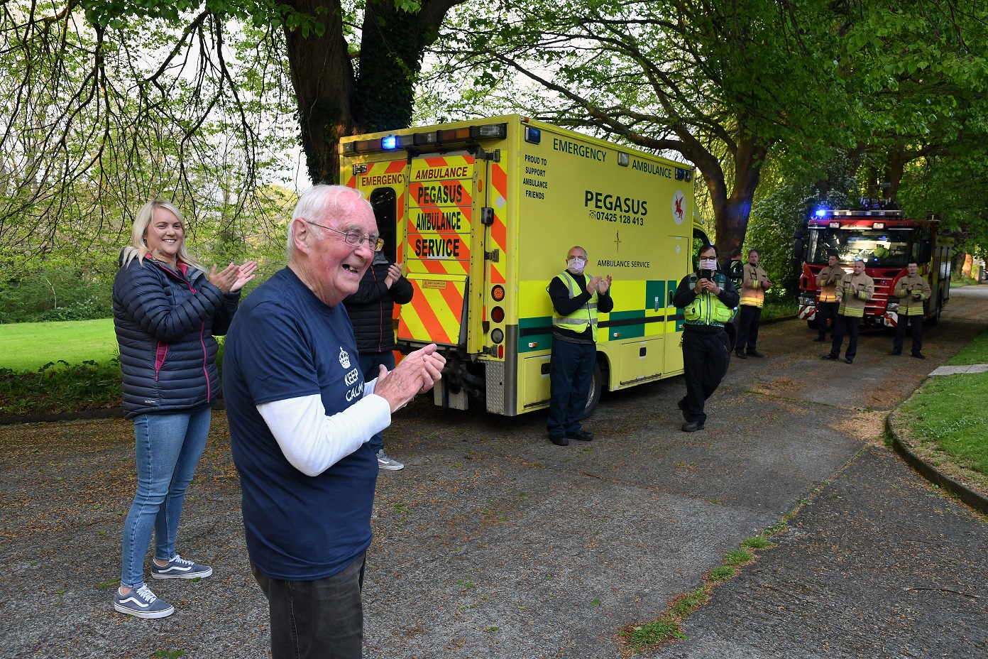 Community rallies to celebrate Wing Commander Bob’s 90th birthday ...