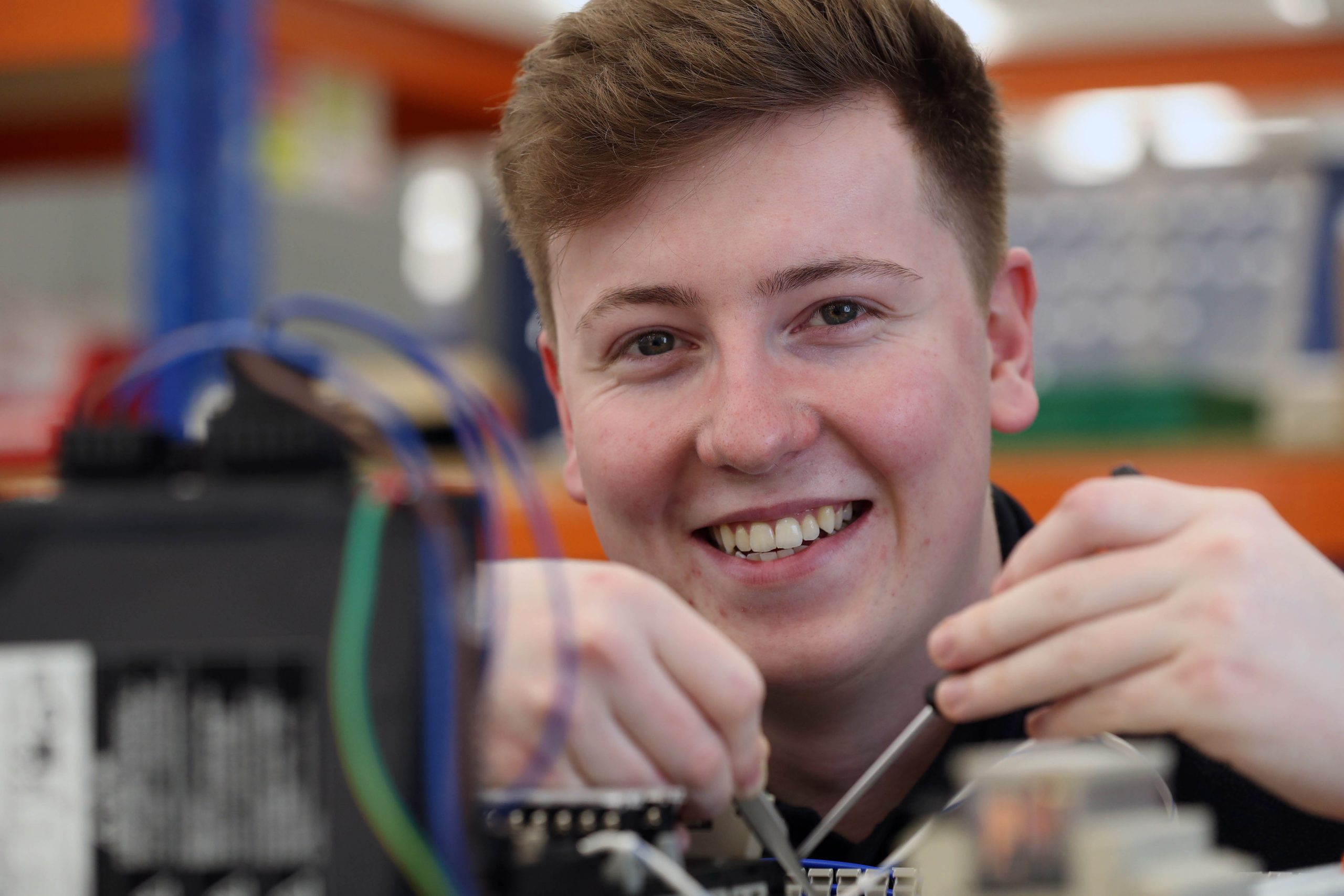 Impressive apprentice engineering a promising career with Renishaw ...