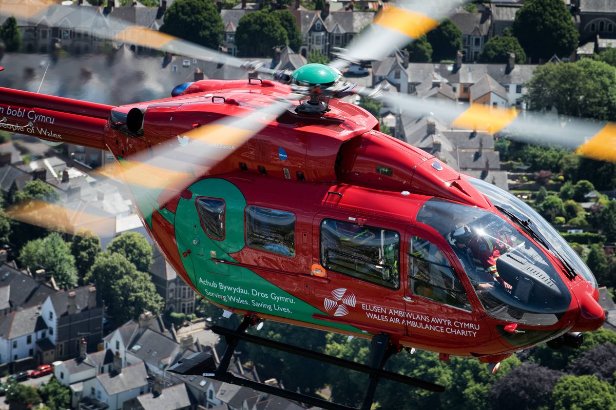 First Wales Air Ambulance patient reflects on his experience 20 years ...