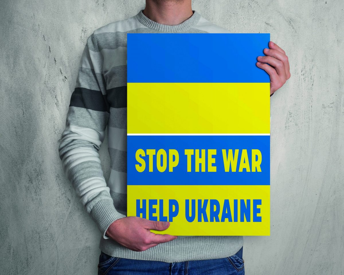 Local poster campaign 'urges everyone to identify with the suffering ...