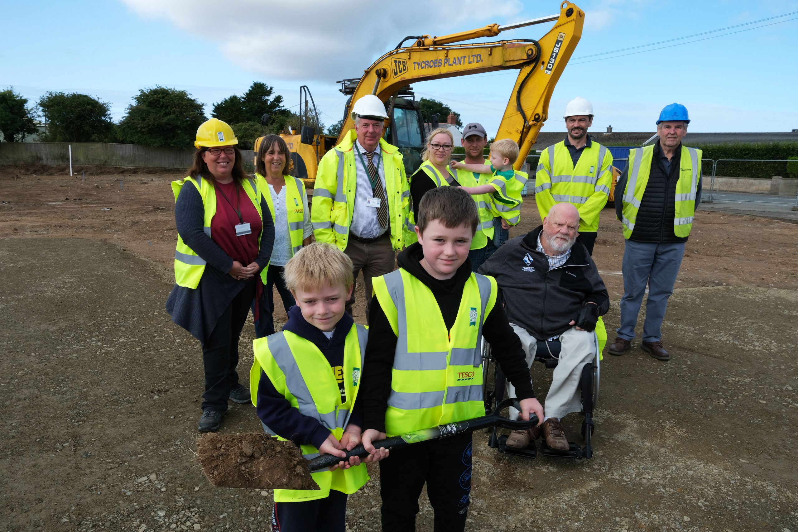 Work begins on Tudor Place housing development - Herald.Wales