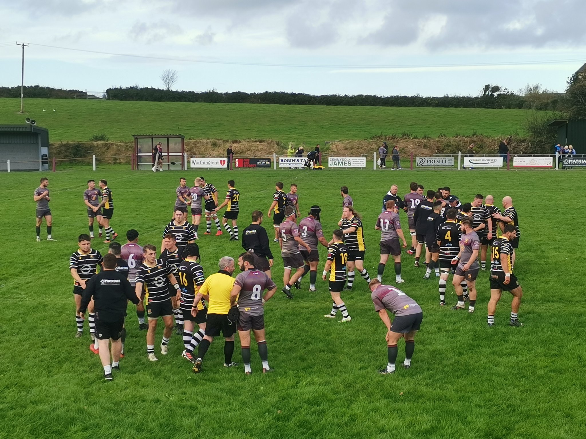 Top of the table clash between Crymych and Felinfoel ends all square ...