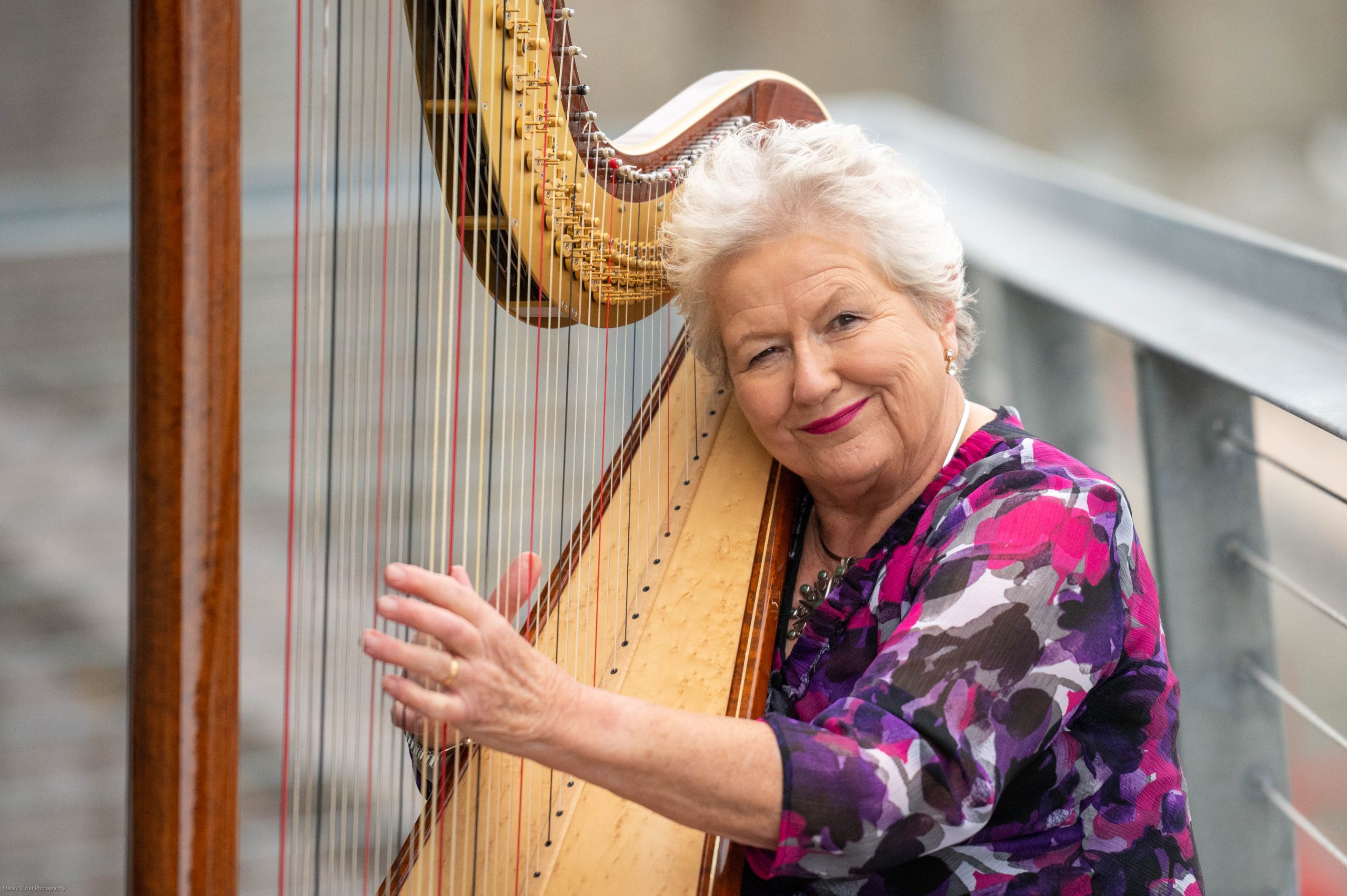 Renowned harpist Elinor signs off in style - Herald.Wales