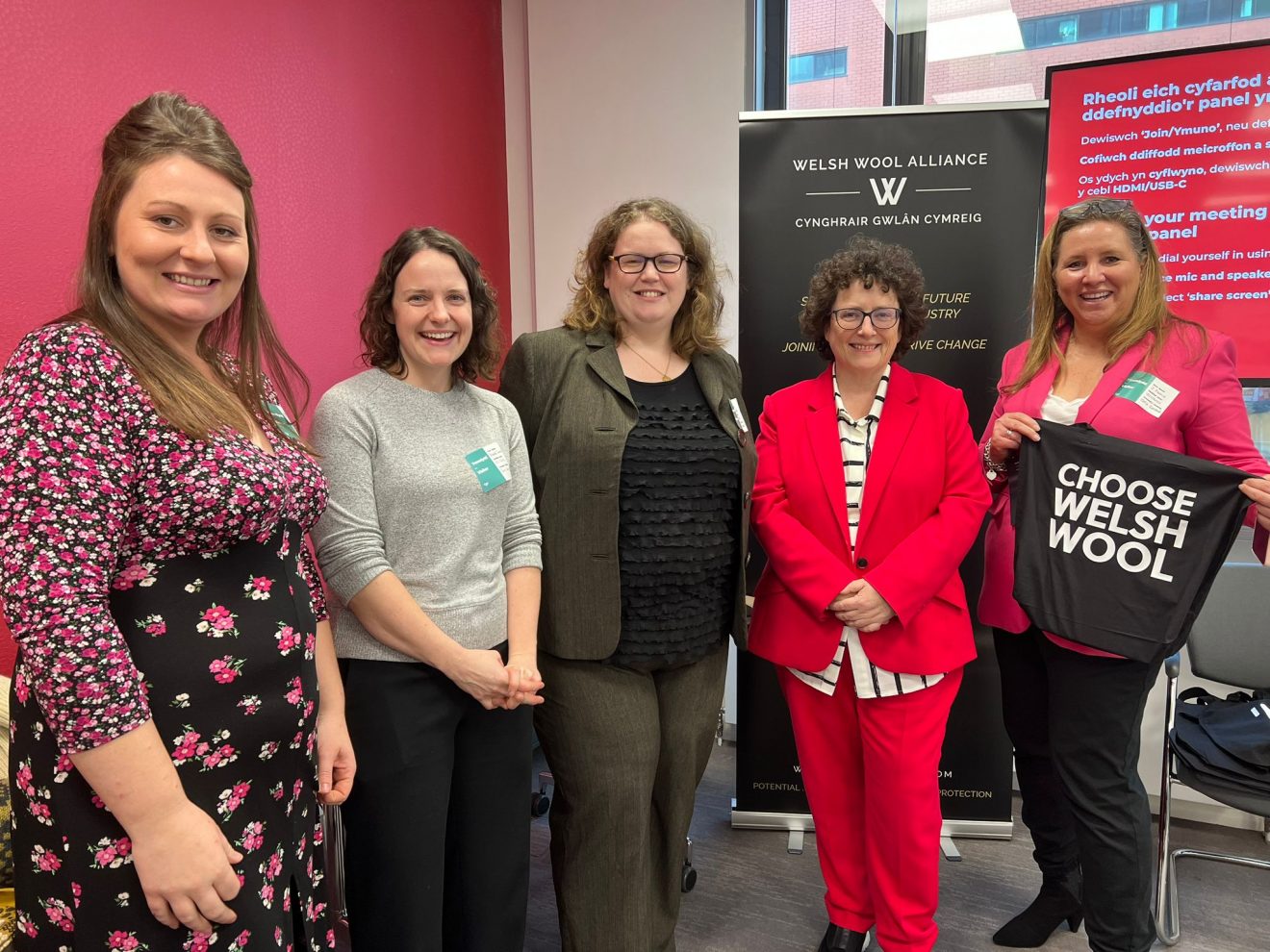 Ceredigion MS supporting Welsh wool at the Senedd - Herald.Wales