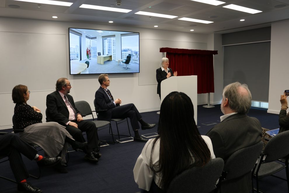 Tŷ William Morgan, the UK Government Cardiff hub has officially opened ...