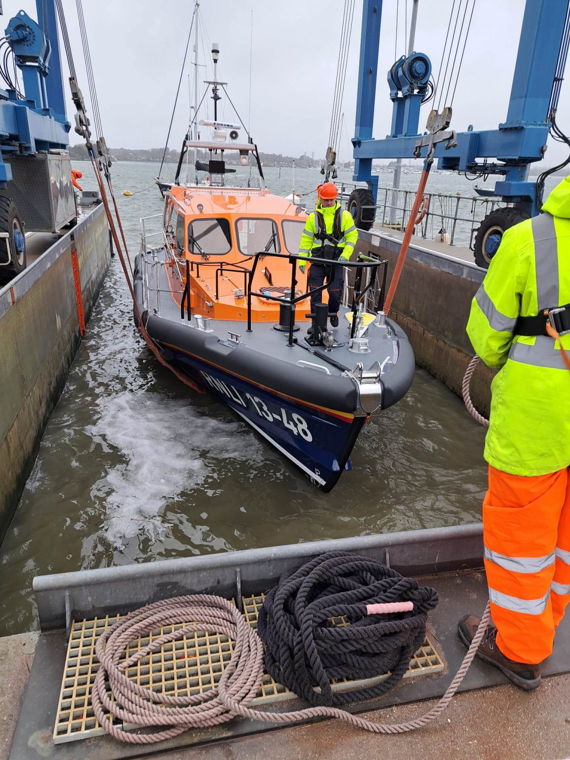 Bell ringing ceremony takes place for New Quay RNLI’s new lifeboat ...