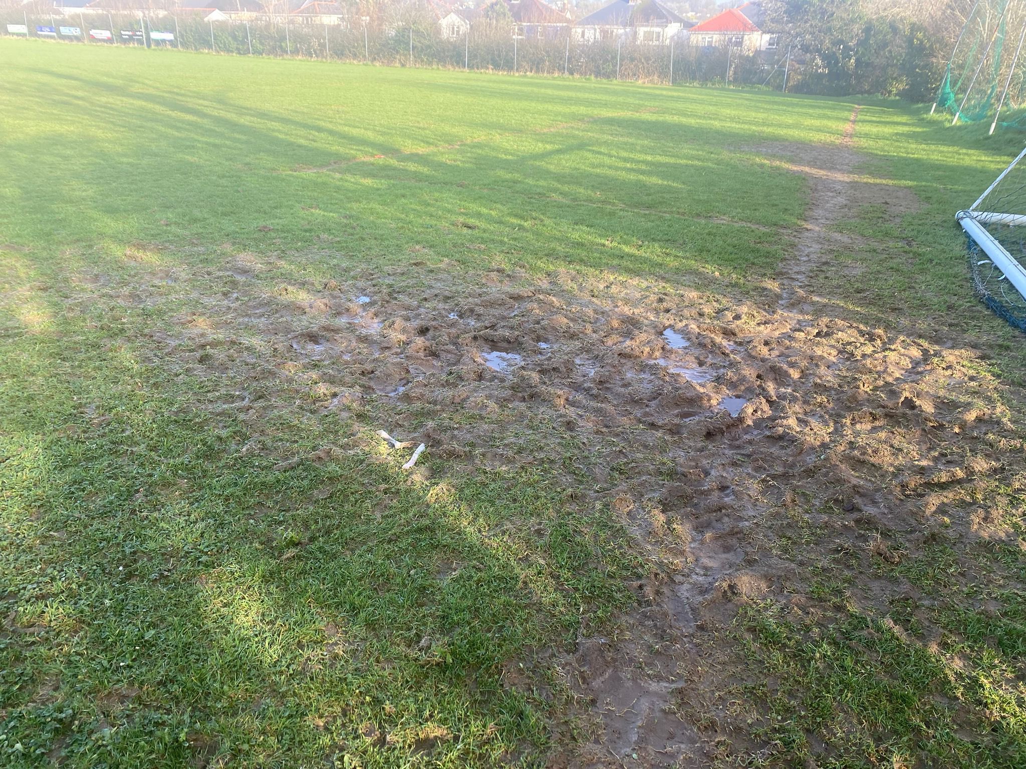 Narberth left frustrated after pitch 'dug up' - Herald.Wales