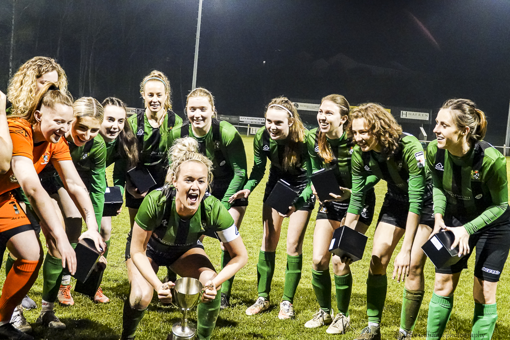 Seven up for Aber Town Women in cup glory - Herald.Wales