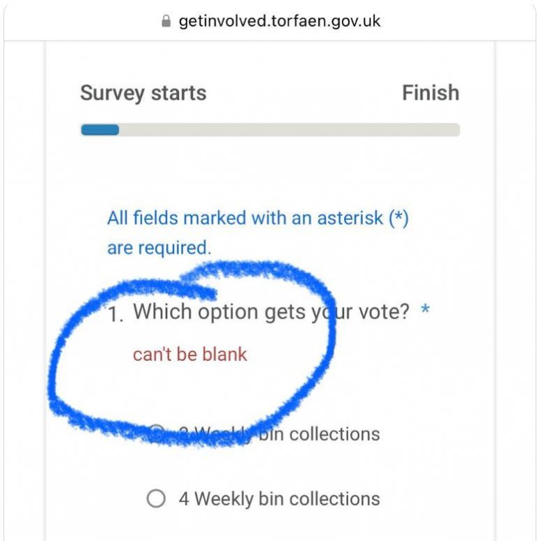 TORFAEN - Waste survey flaw - Herald.Wales