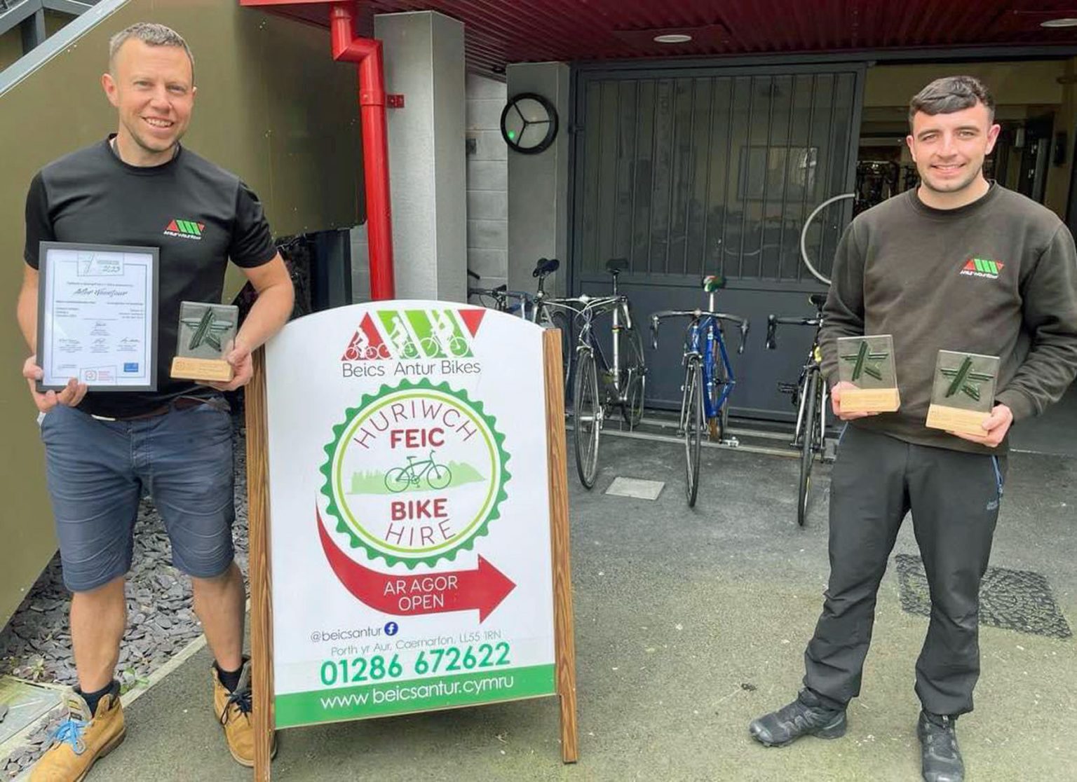 Welsh social enterprise celebrates triple success at apprenticeship ...