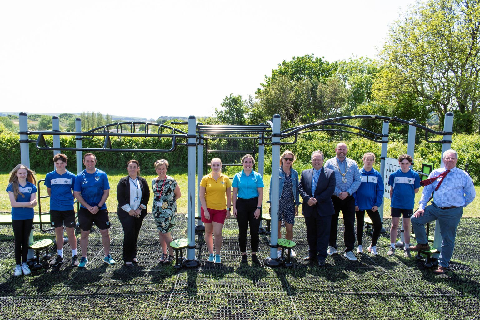 Greenhill Outdoor Improvement topped off with open air gym - Herald.Wales