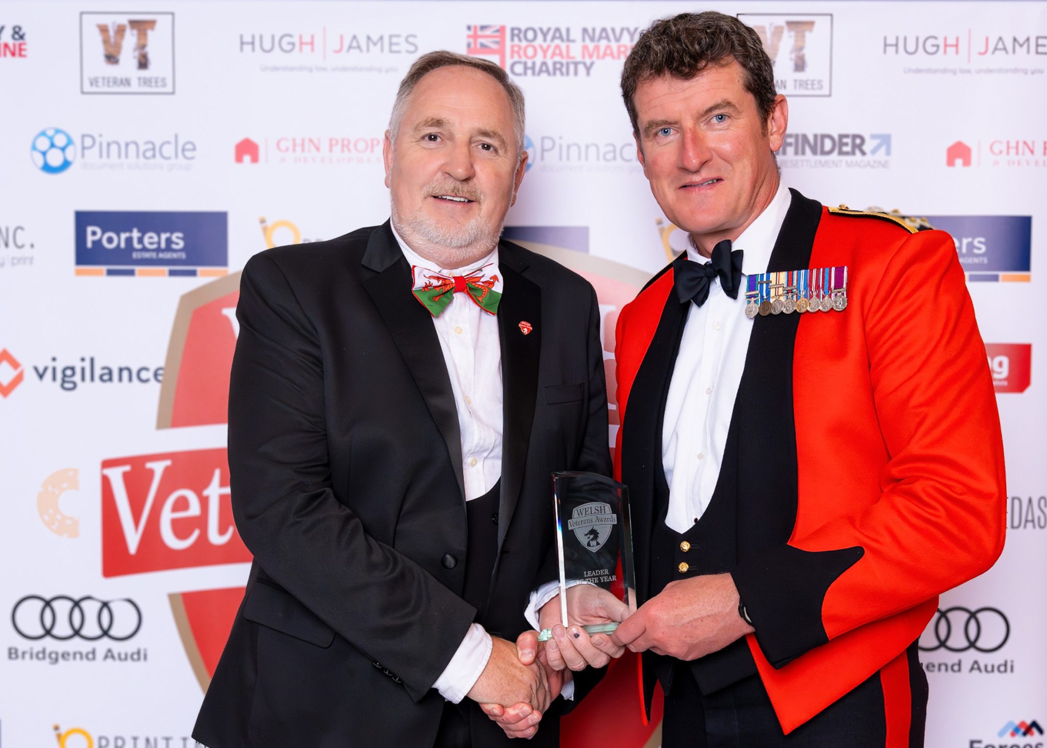 Mid Wales businessmen triumph at Welsh Veterans Awards - Herald.Wales