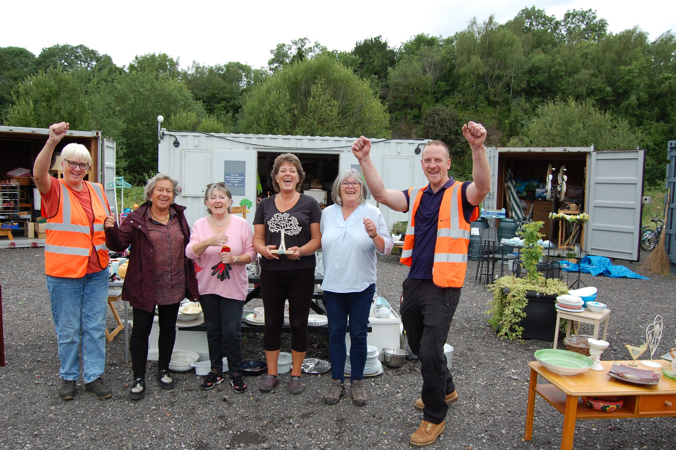 Reuse shop volunteers recognised as community heroes - Herald.Wales