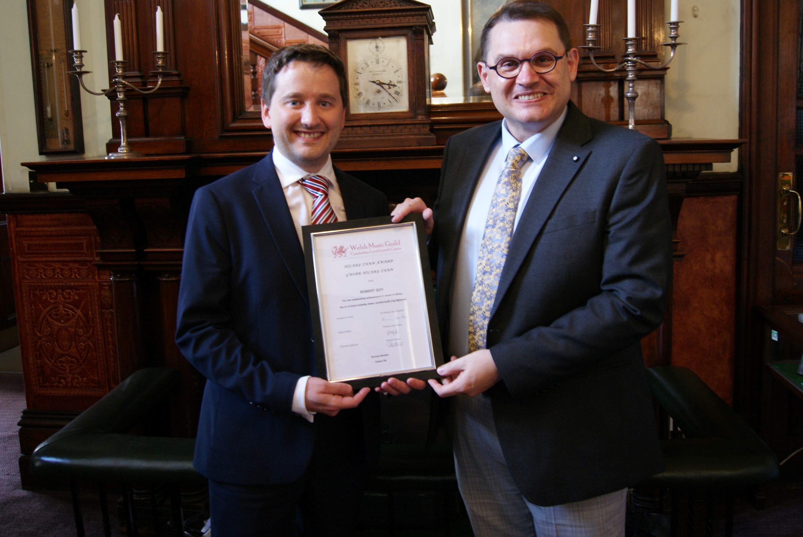 Royal composer hails award-winning young conductor Robert as “unique ...