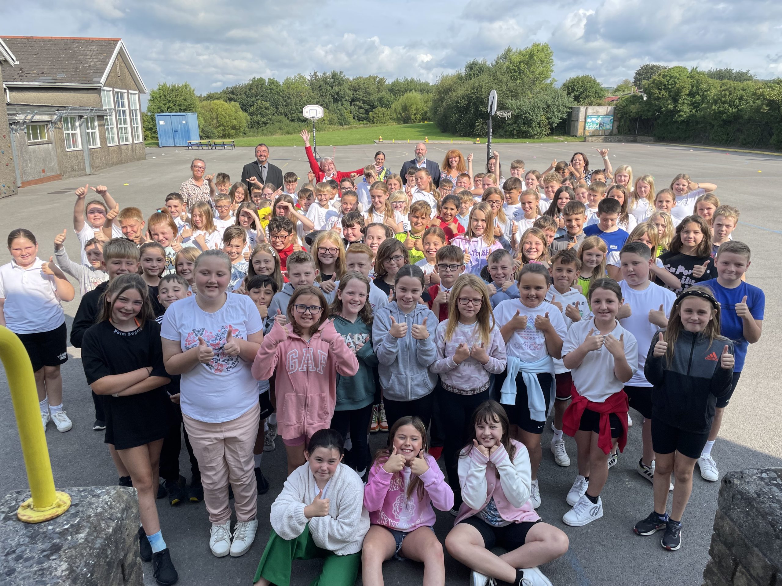 Pupils at Mynydd Cynffig Primary have a say on plans for new school ...