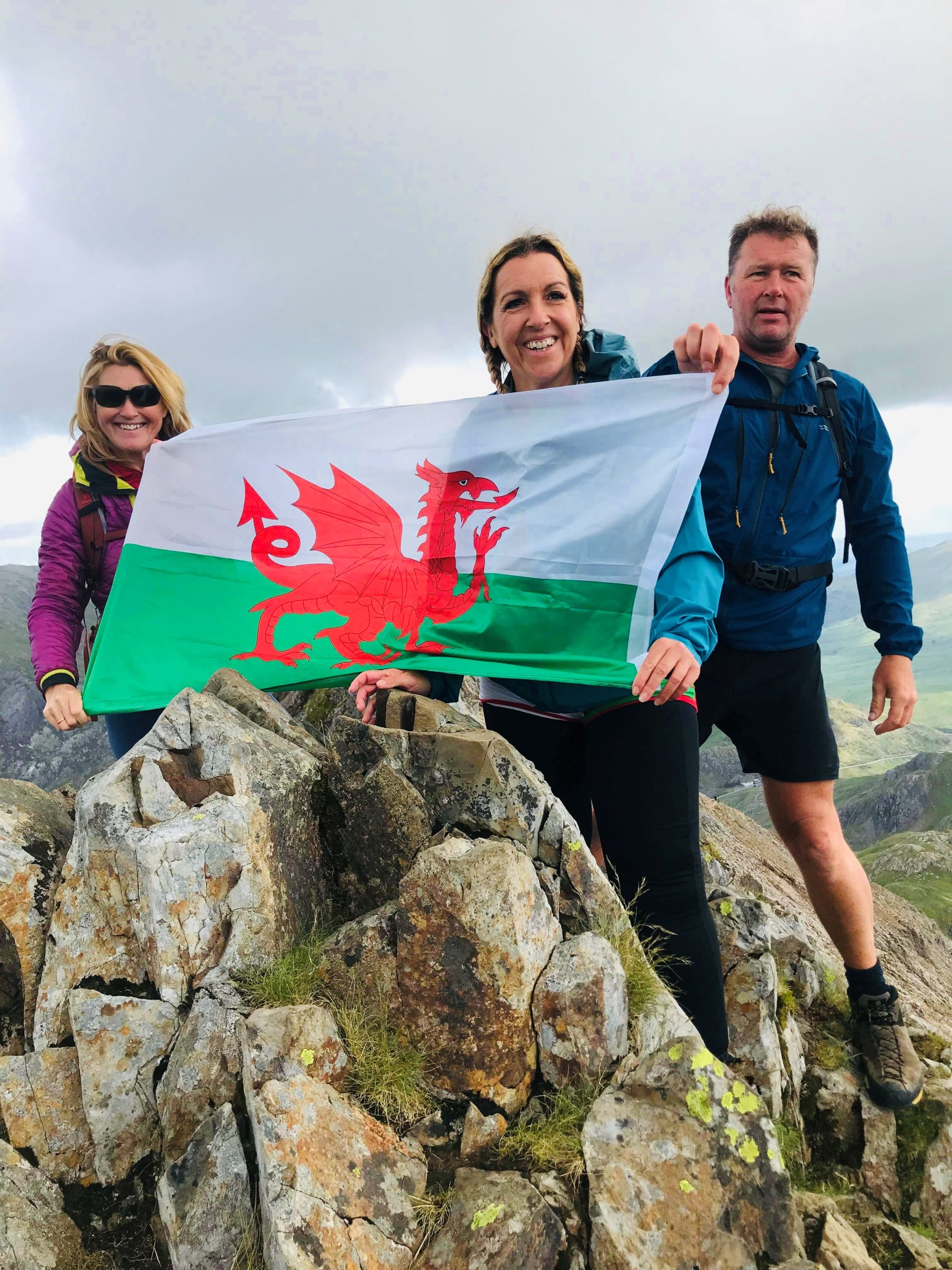 Fearless fundraiser Ali Alcock conquers Eryri’s deadliest ridge in ...