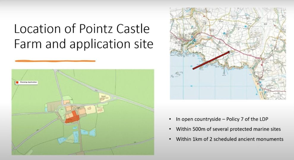 Agricultural buildings go-ahead at Pointz Castle Farm near Solva ...