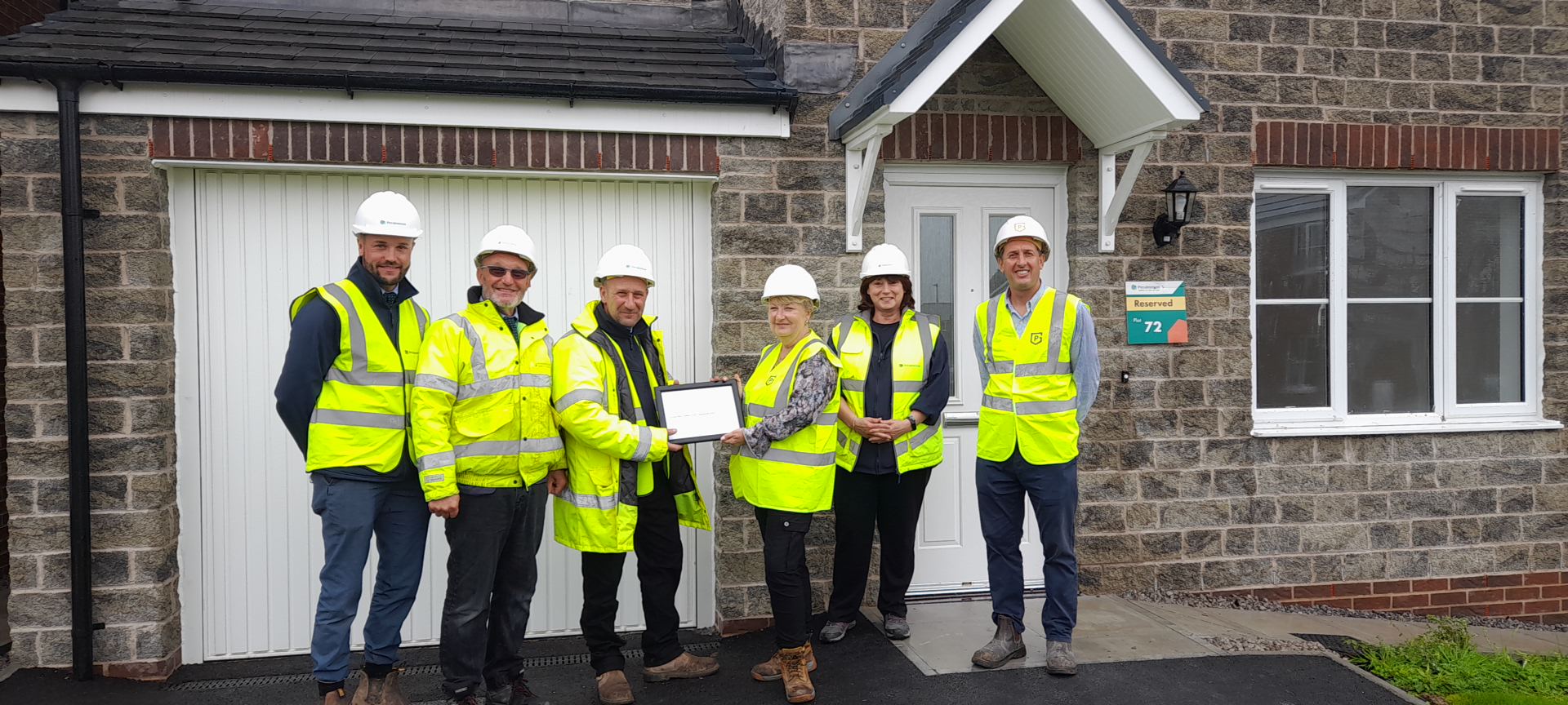 Bridgend house-builders honoured with Premier Guarantee Quality ...