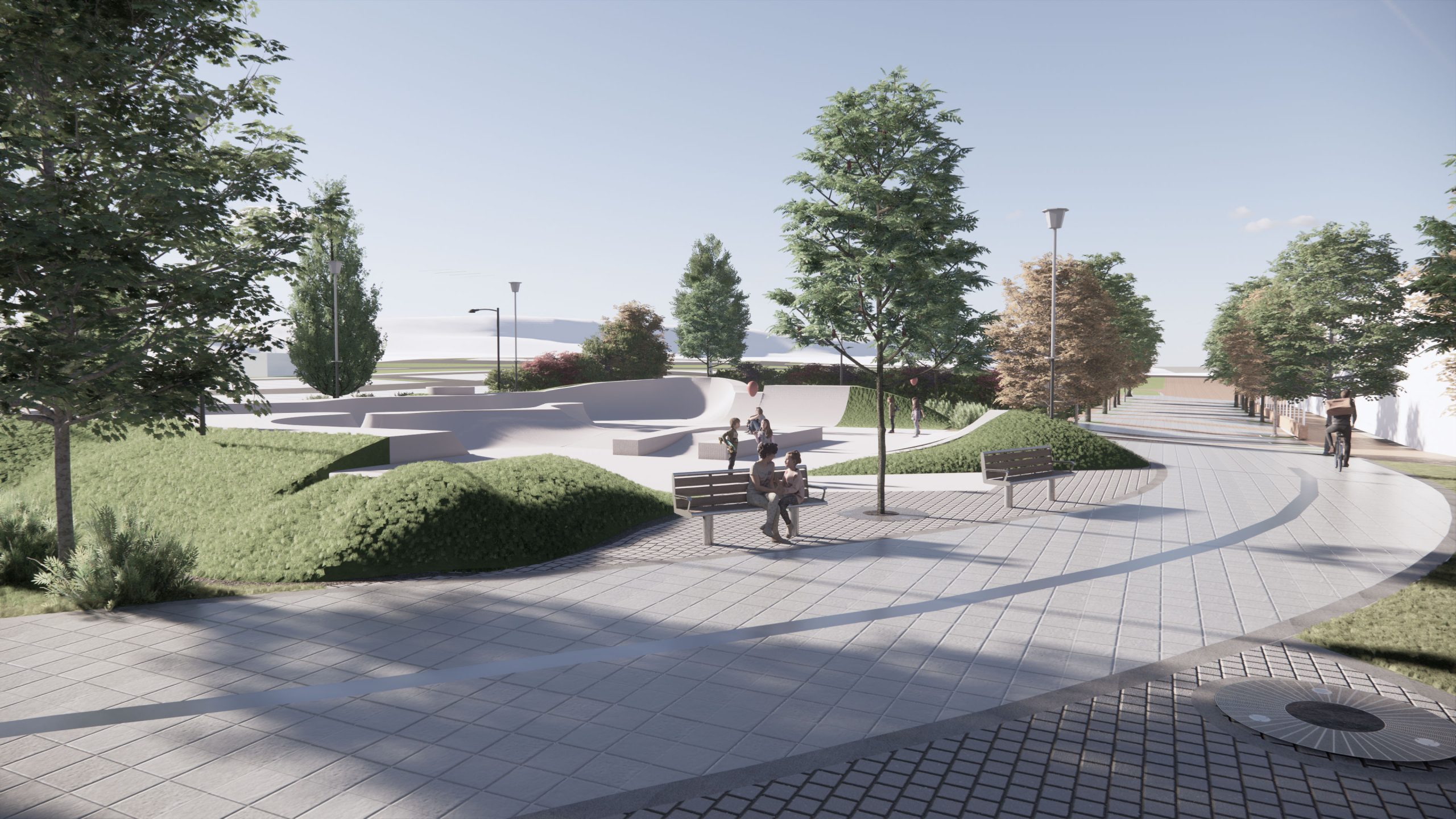 Plans for new skate park in Merthyr Tydfil town centre unveiled ...
