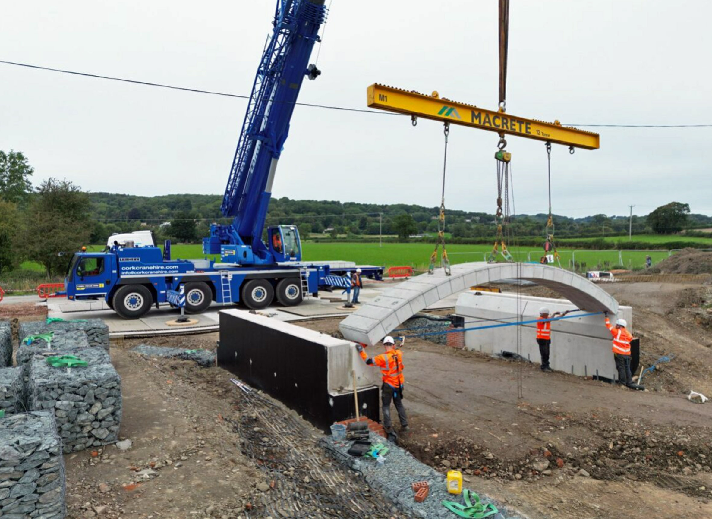 New Montgomery Canal bridge solves last road blockage in Shropshire ...