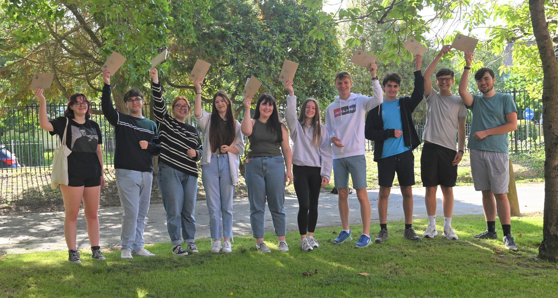 Ceredigion students celebrate A-level results - Herald.Wales