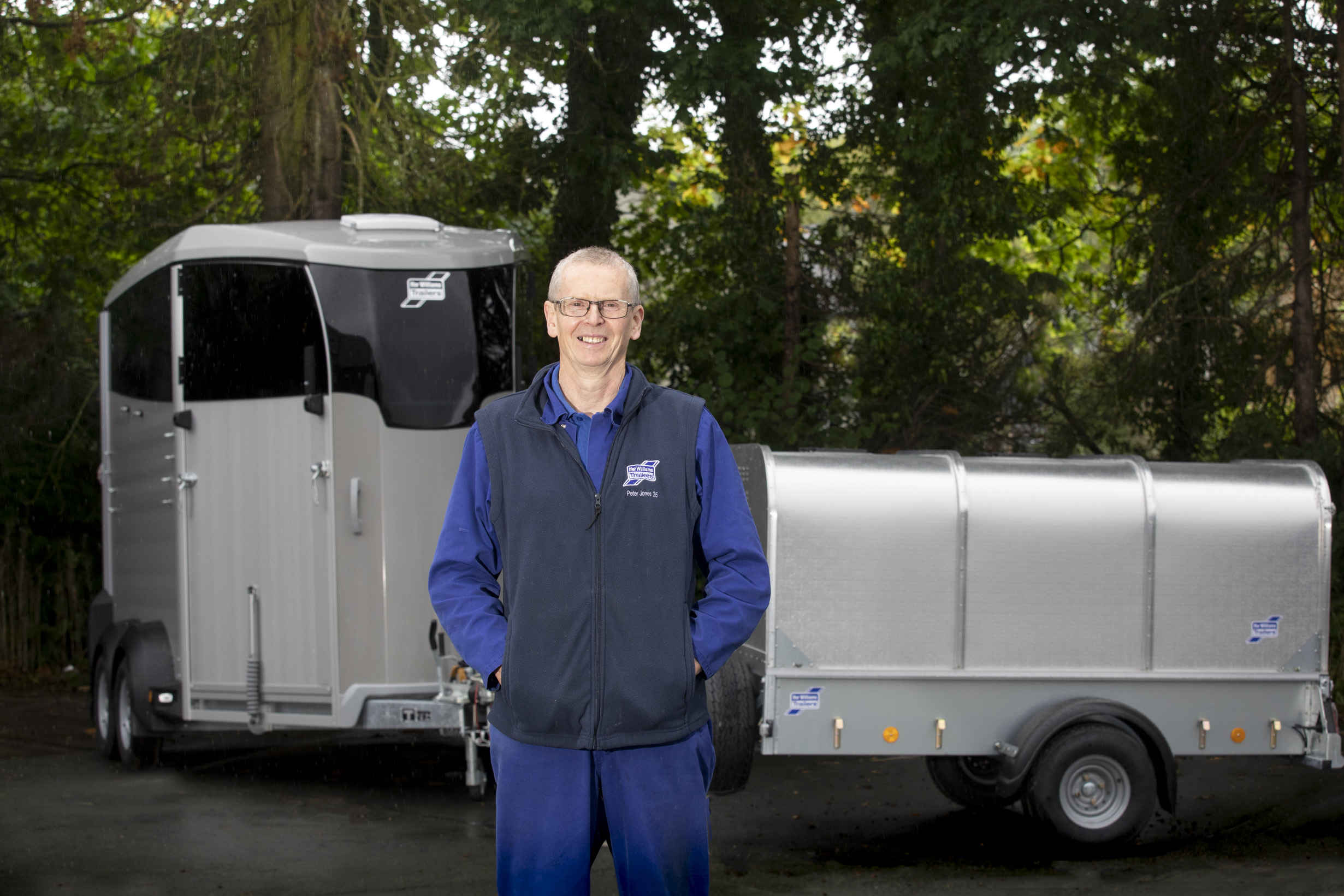 Trailer maker Peter is as good as gold as he celebrates 50th ...