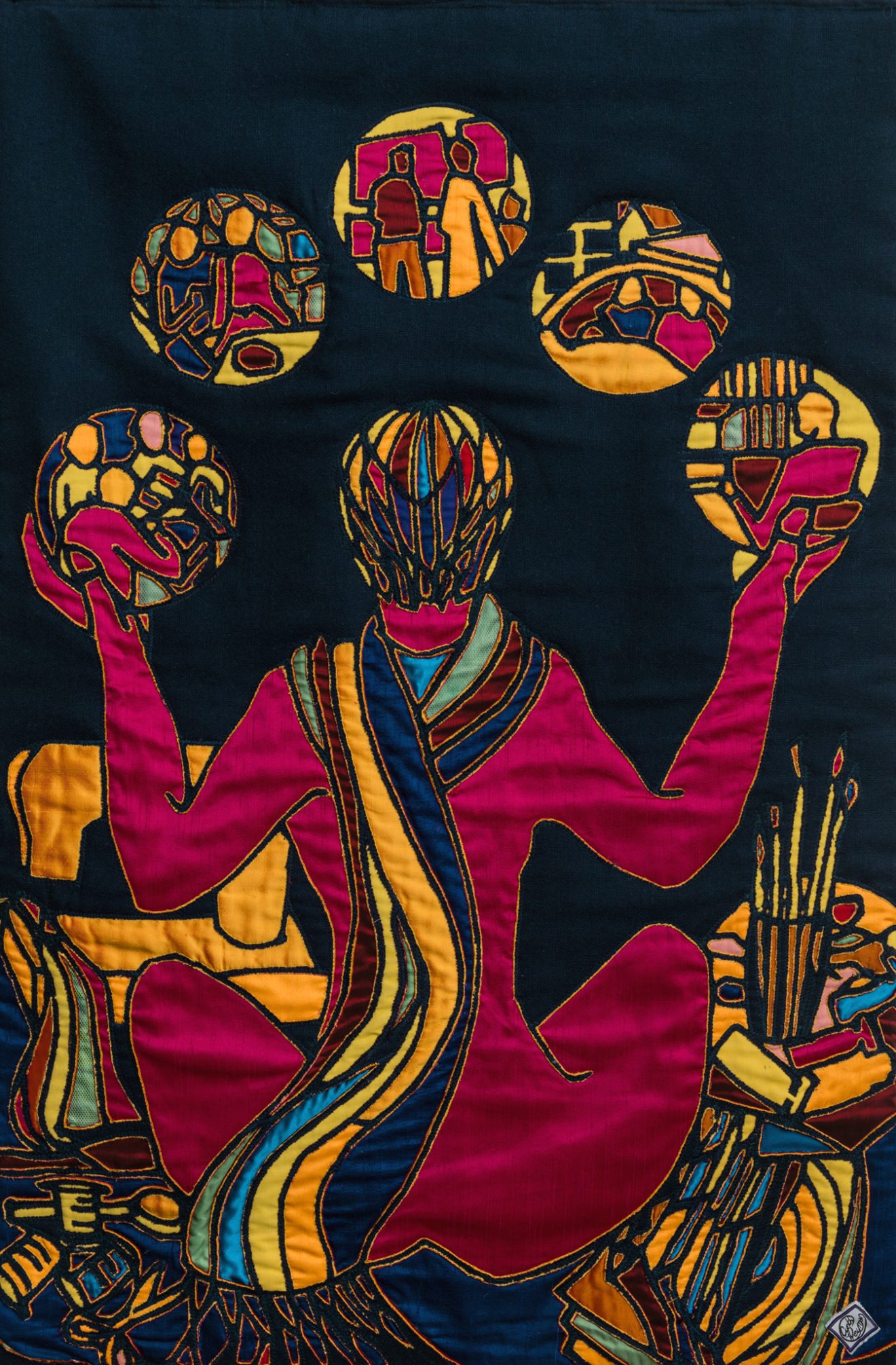 ‘Conversations in Colour’ by Cynth Weyman at the Courtyard Gallery ...