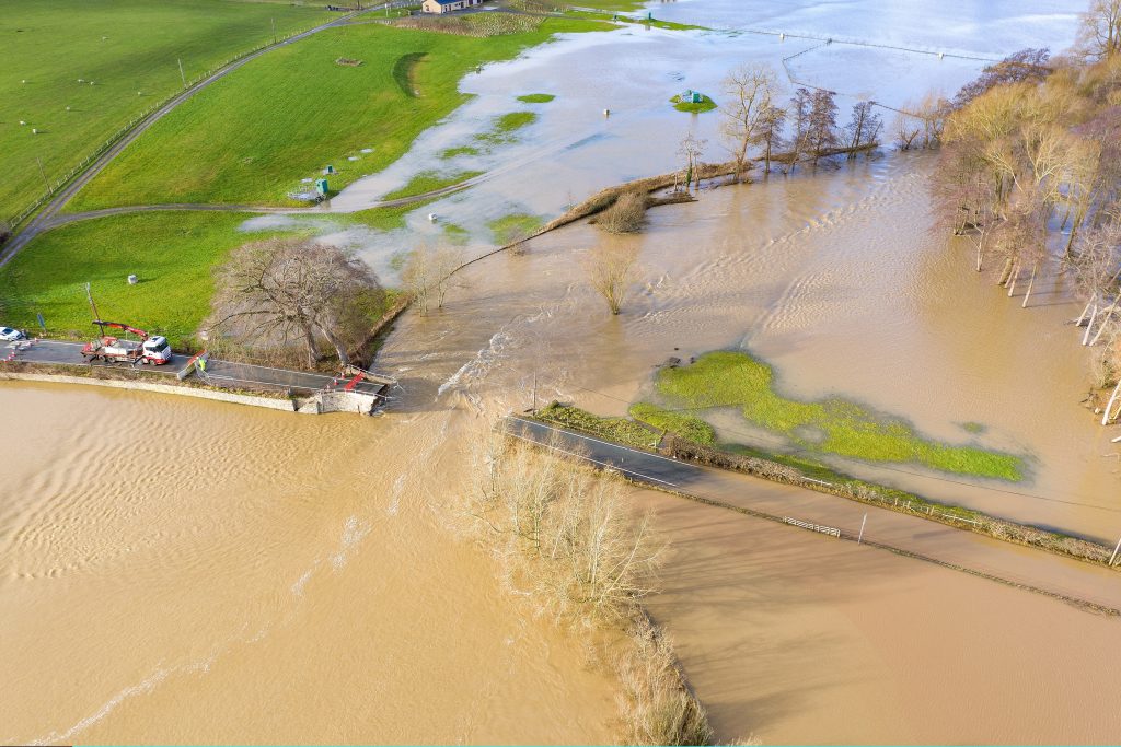 Over 1,300 sign petition to rebuild storm-damaged Llanerch Bridge ...