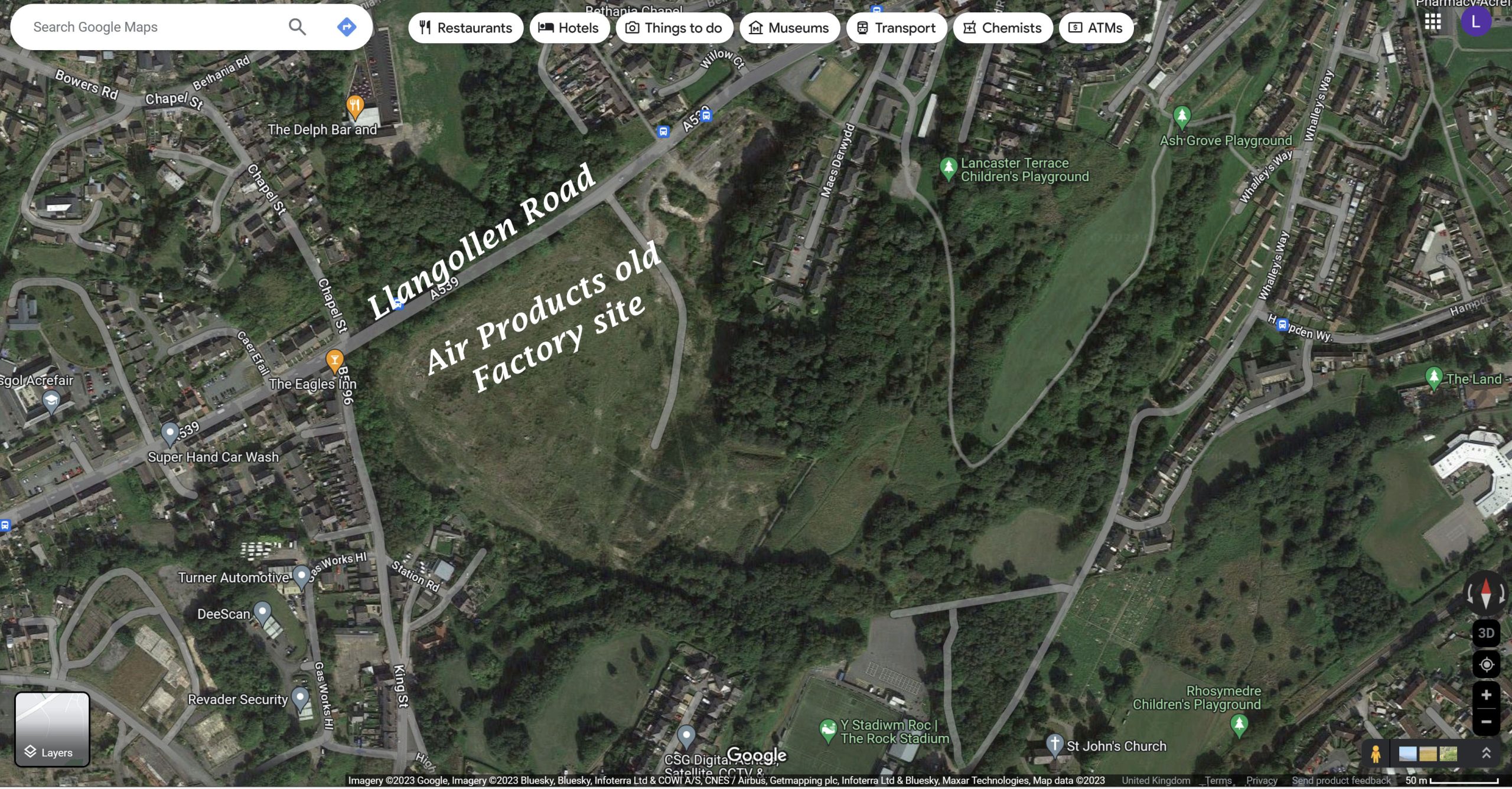 Housing plan for former Acrefair factory site approved - Herald.Wales