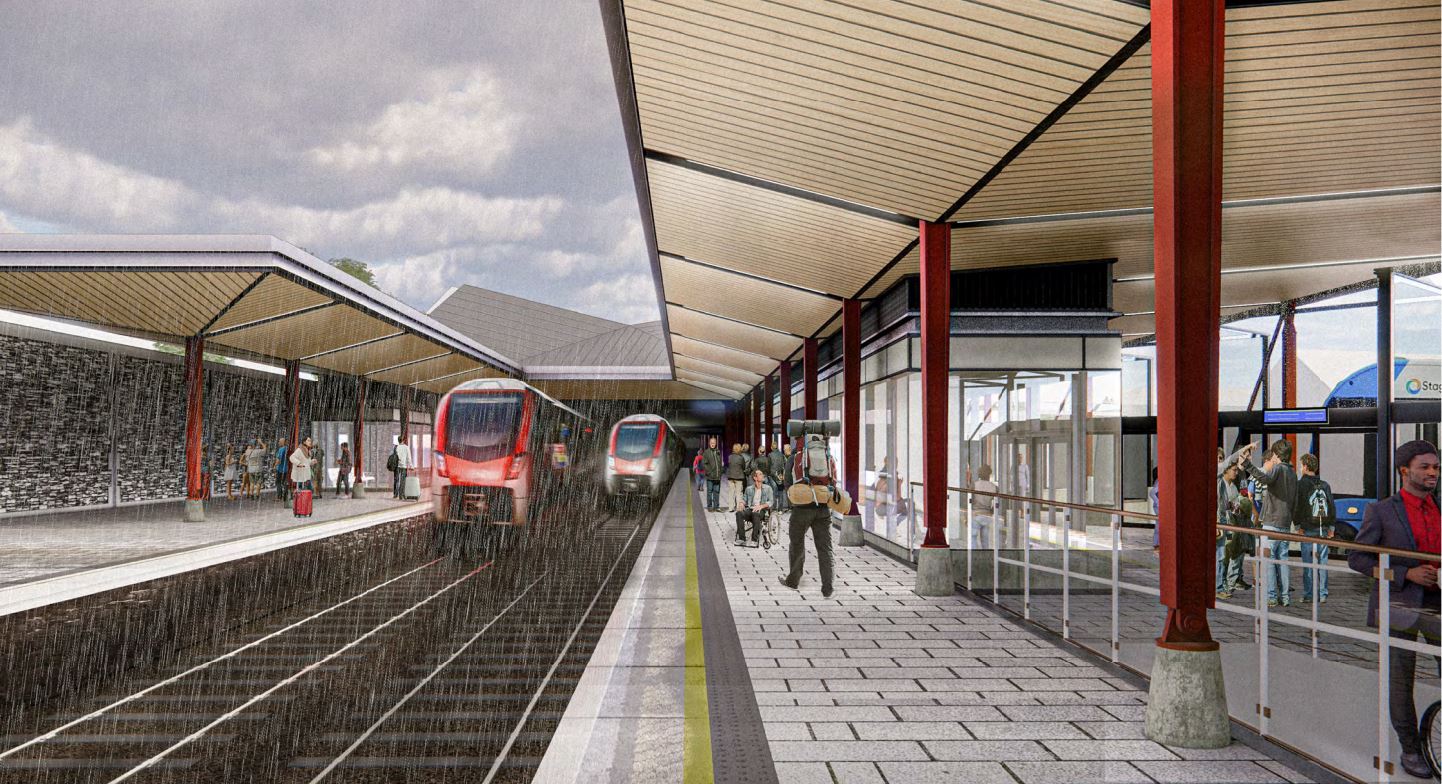 Designs for new Caerphilly bus and rail 'interchange' station unveiled ...