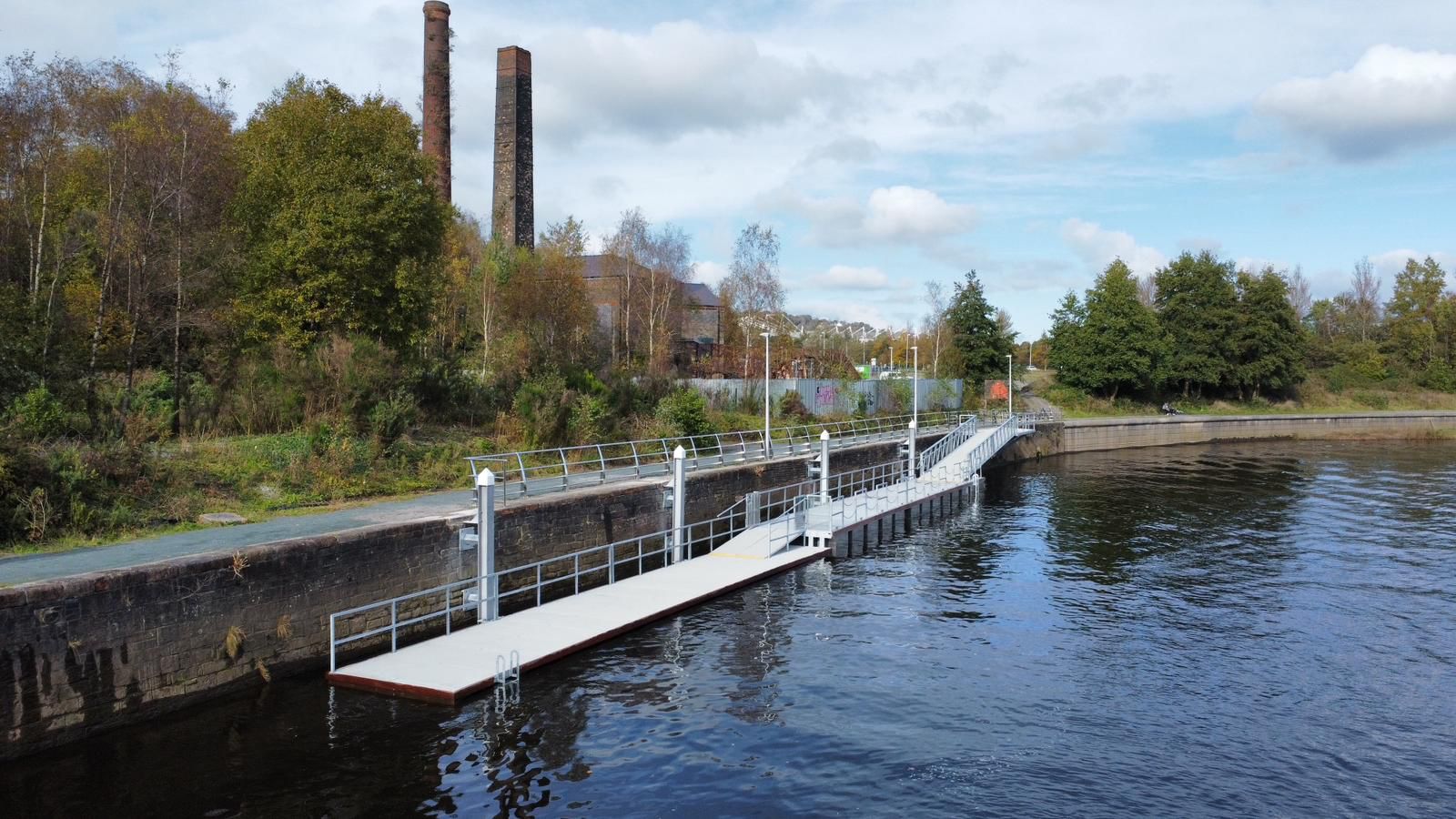 Work completed on River Tawe pontoon - Herald.Wales