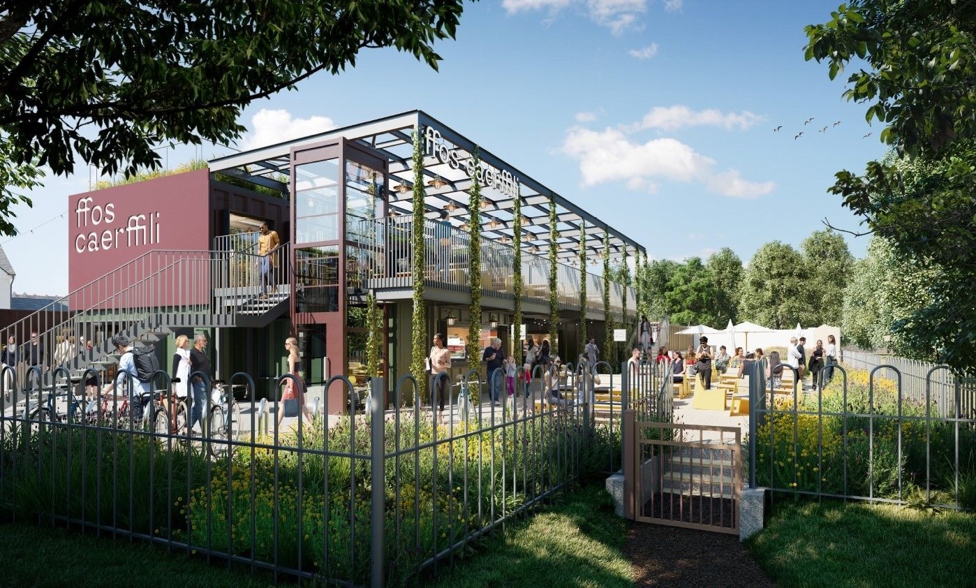 What is the multi-million pound Caerphilly regeneration project and why ...