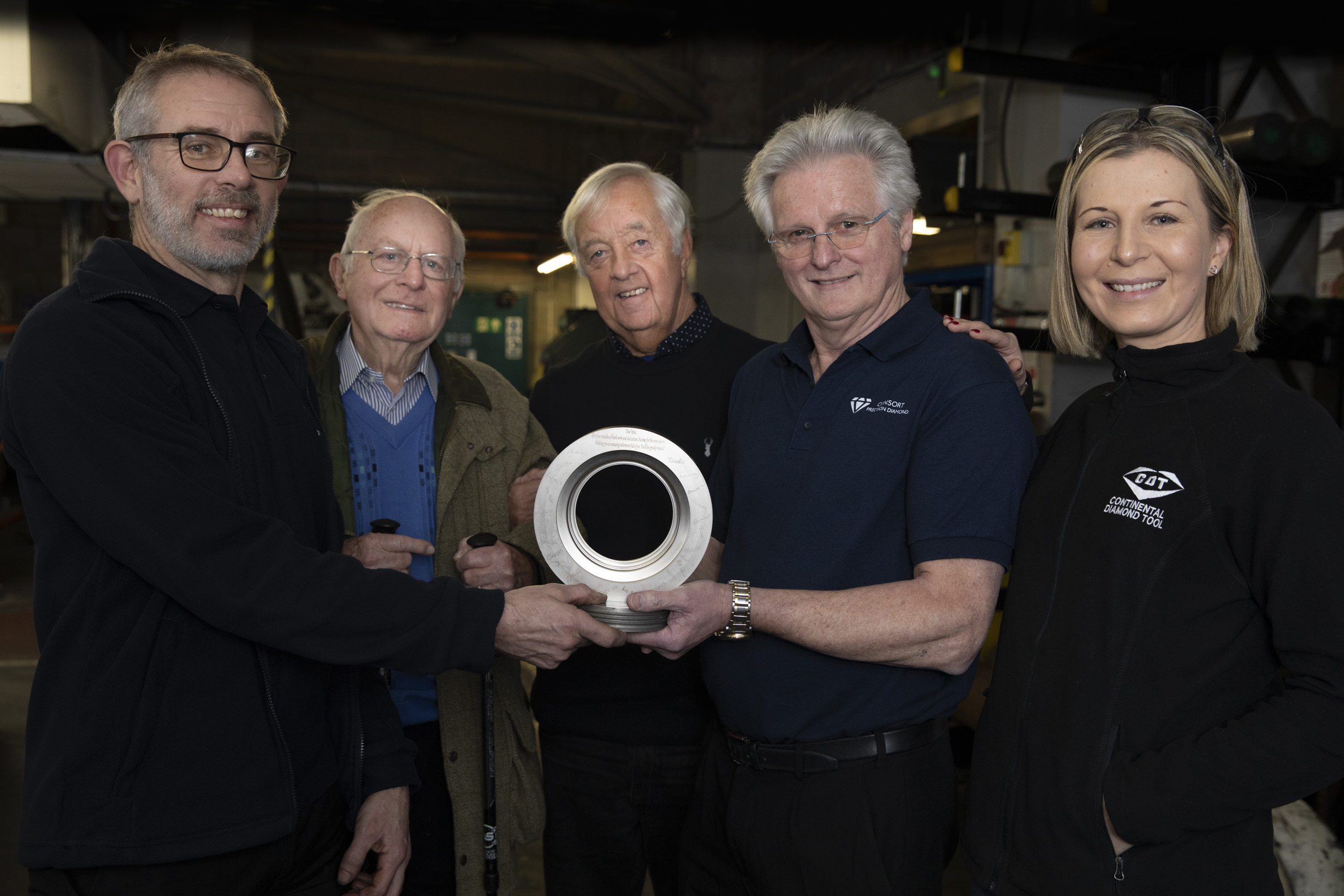 High flying engineering firm says fond farewell to founder Steve - Herald.Wales
