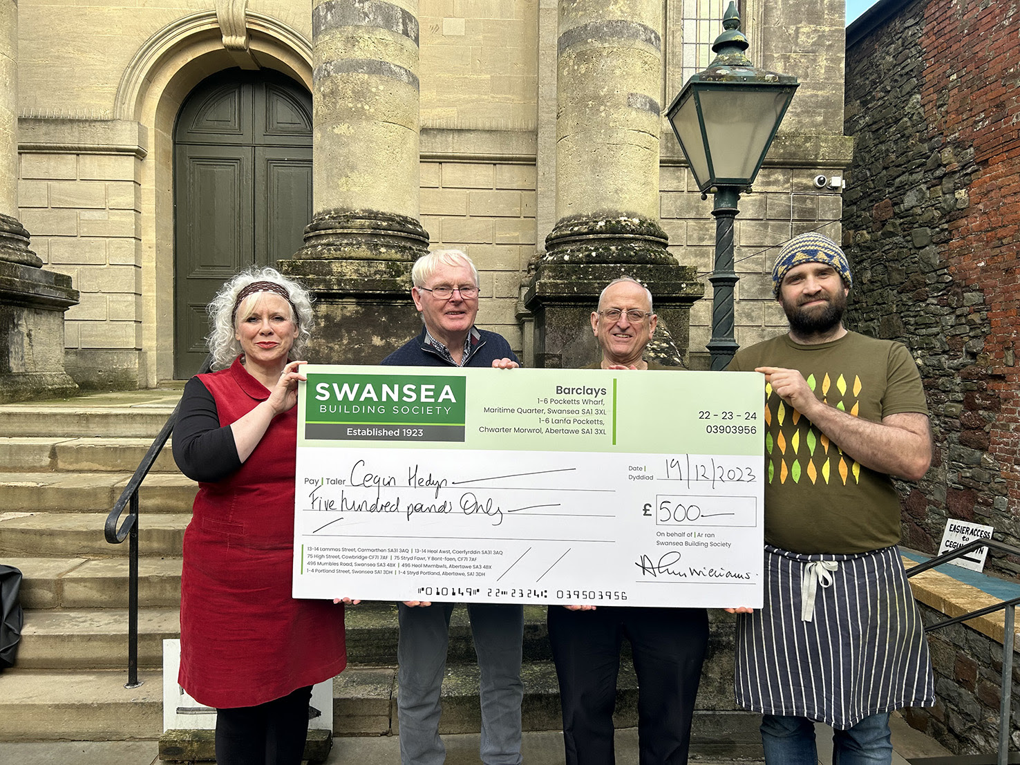 Swansea Building Society furthers commitment to community with £3,000 ...