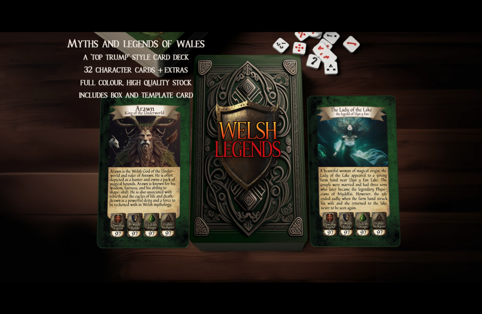 UWTSD alumnus creates Welsh Legends Card Game - Herald.Wales