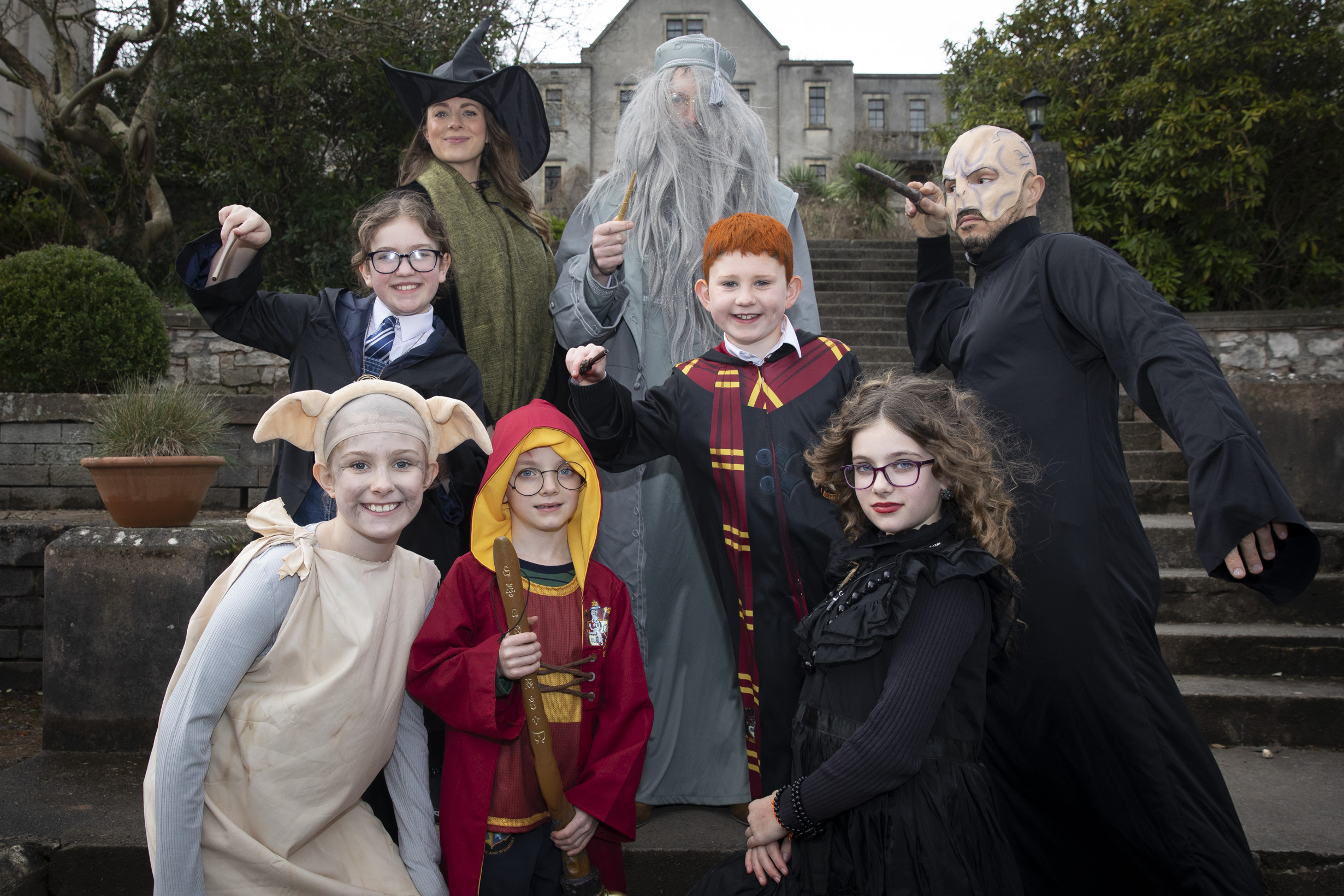 Wands, wizardry and Fizz Whizz Punch as school goes Hogwarts for Harry ...