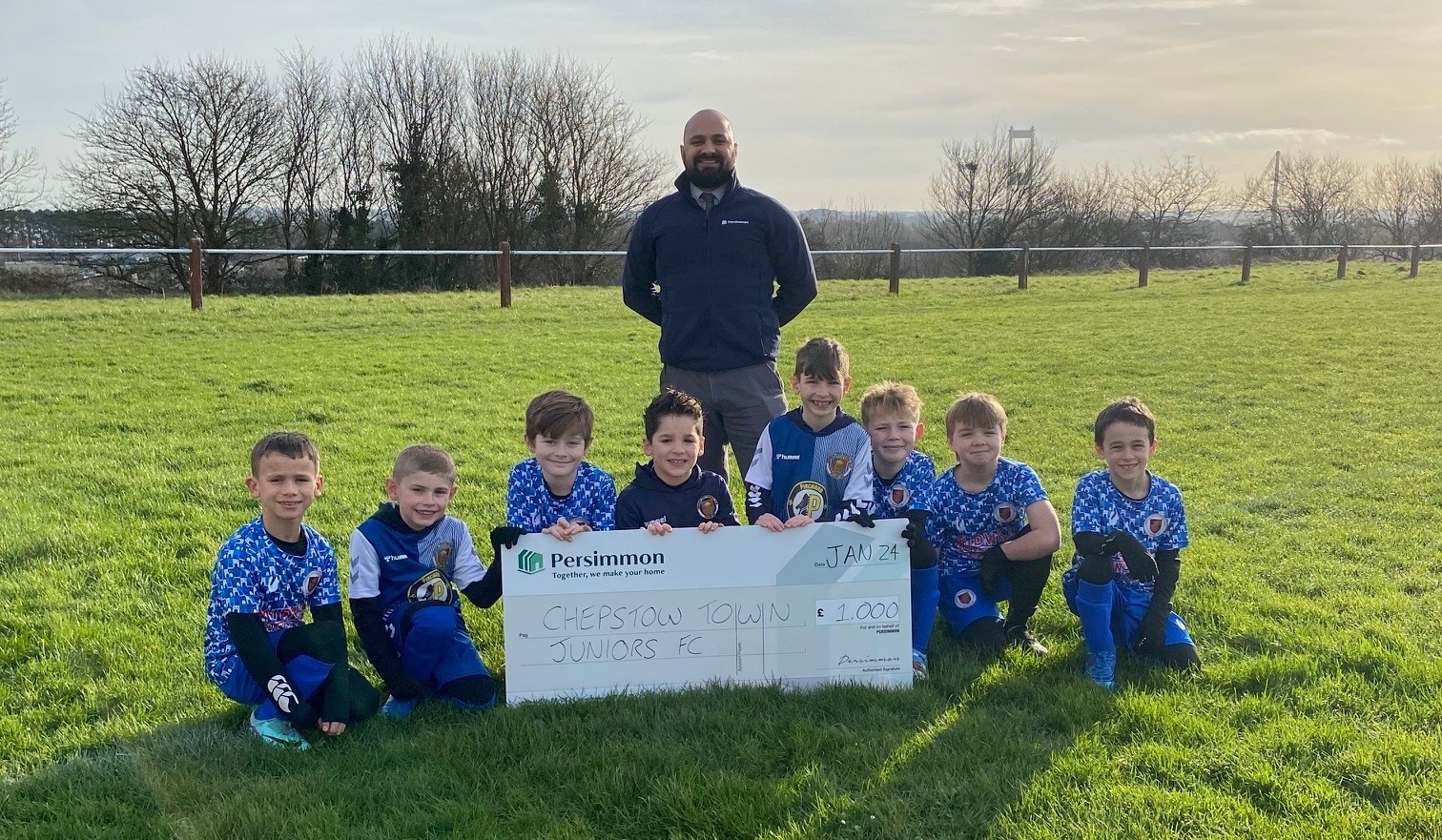 Funding goal scored by Chepstow Junior Football Club - Herald.Wales