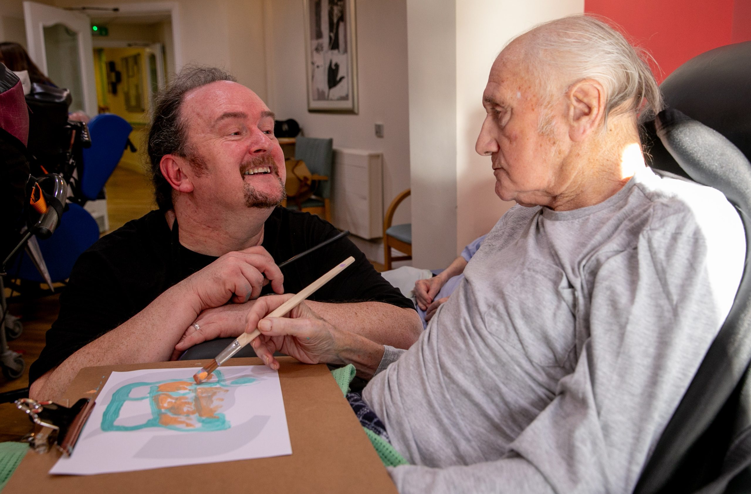 Top illustrator Jason draws on experience to brighten lives of care ...