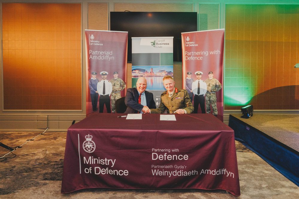 Cardiff Business Club signs Armed Forces Covenant - Herald.Wales