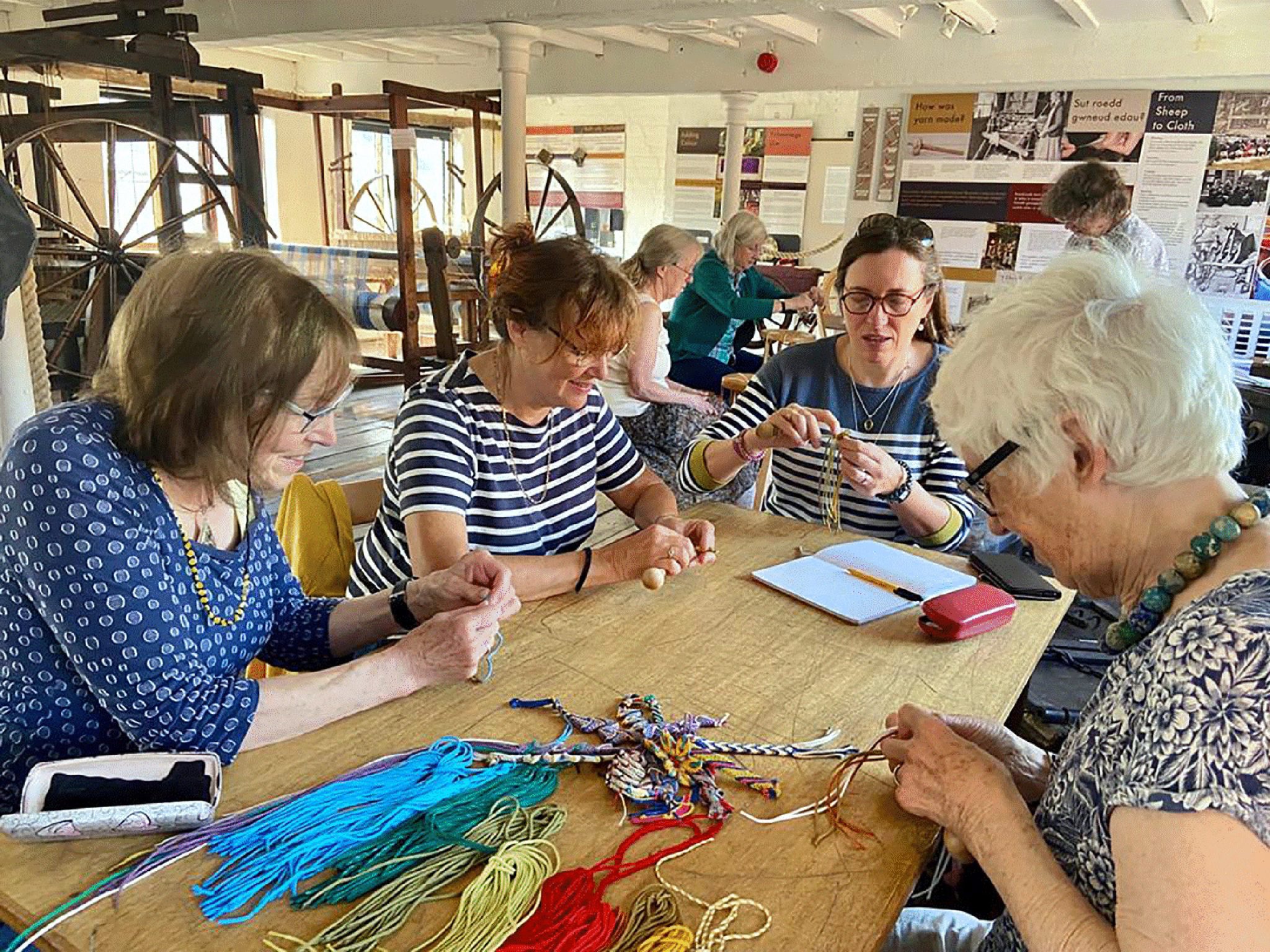 Newtown Textile Museum reopens early with Braid Society exhibition ...