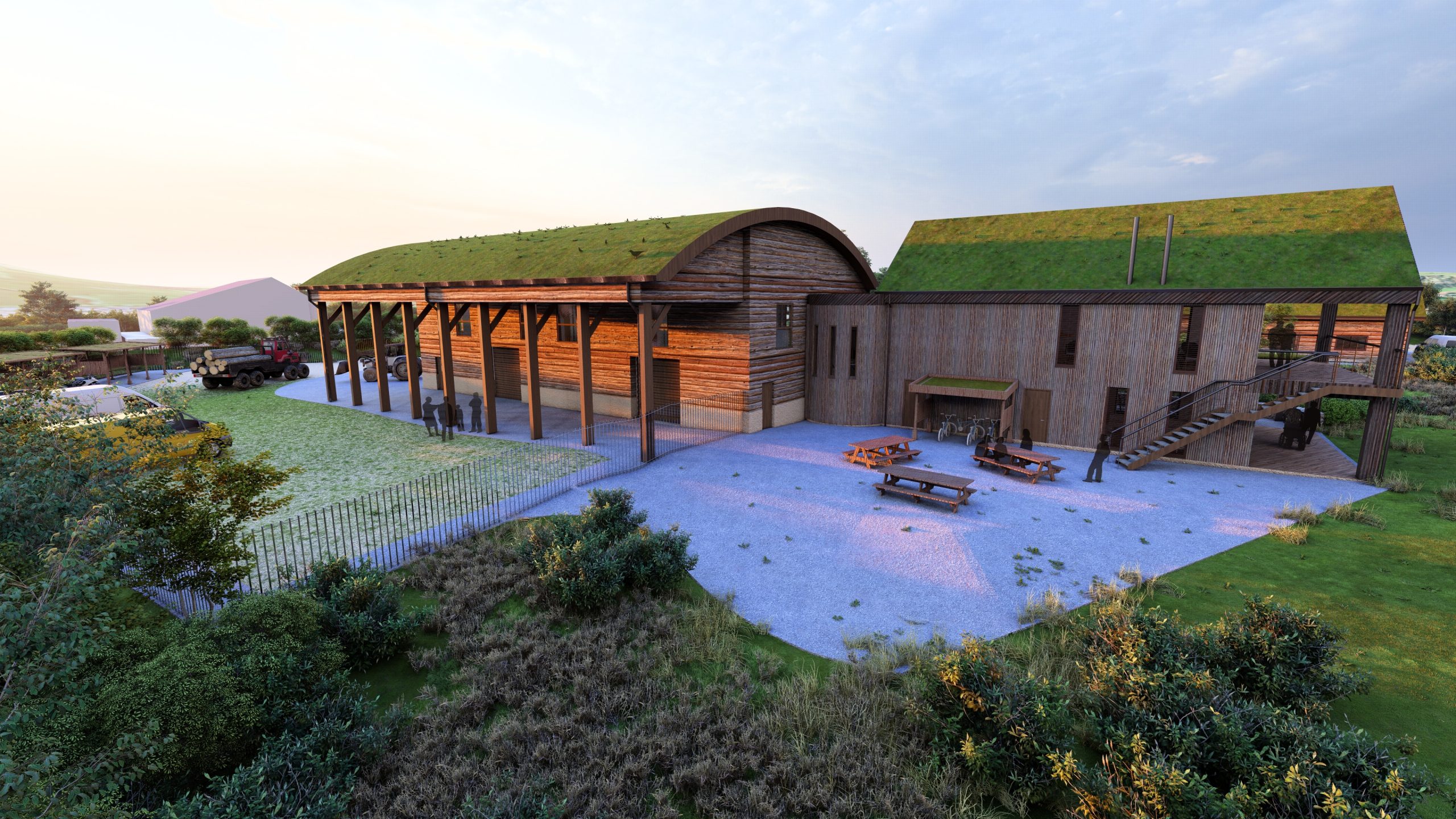 Timber frame panel production site and business units planned in Gower ...
