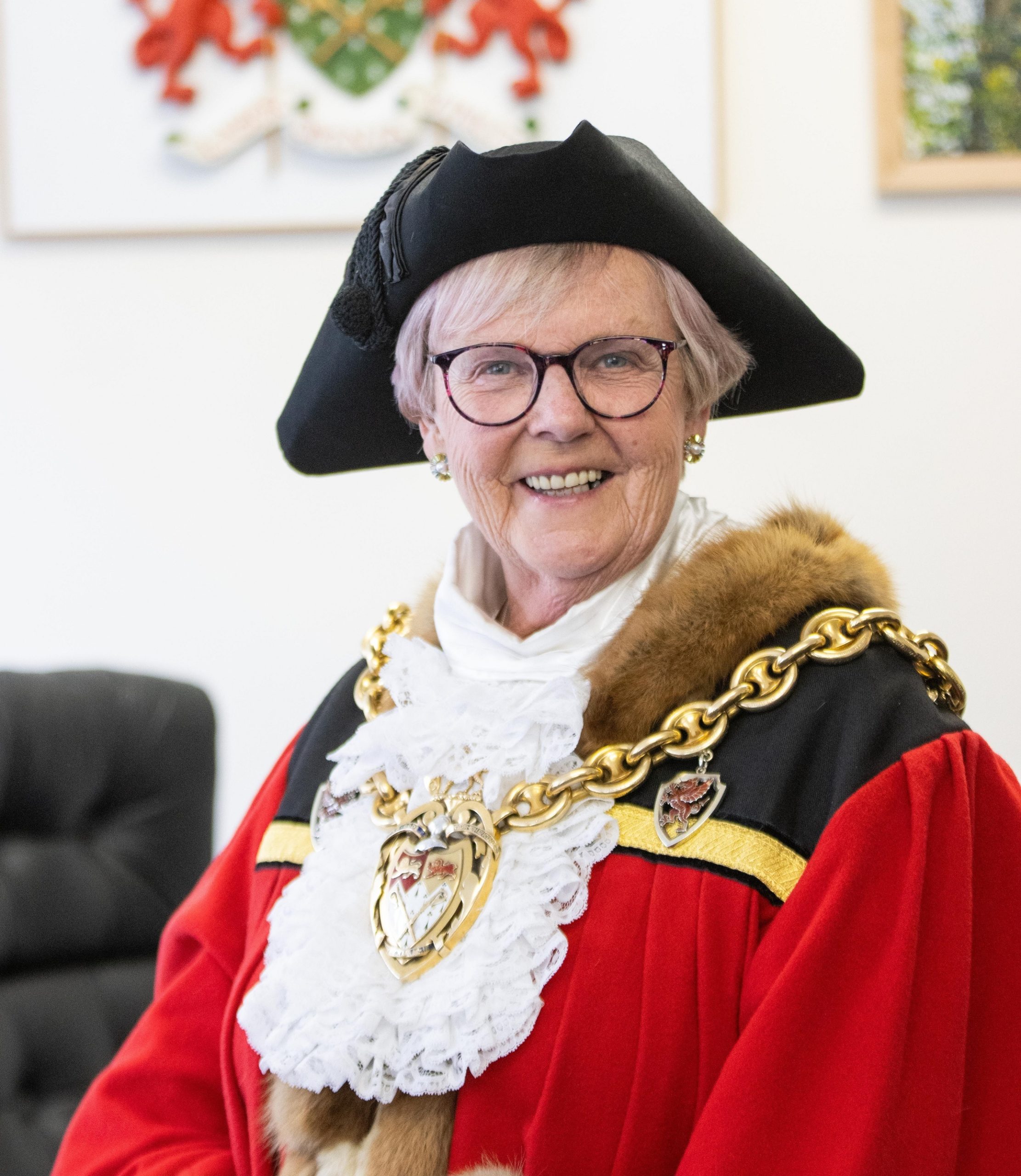 Beryl Blackmore elected as new Mayor of Wrexham - Herald.Wales